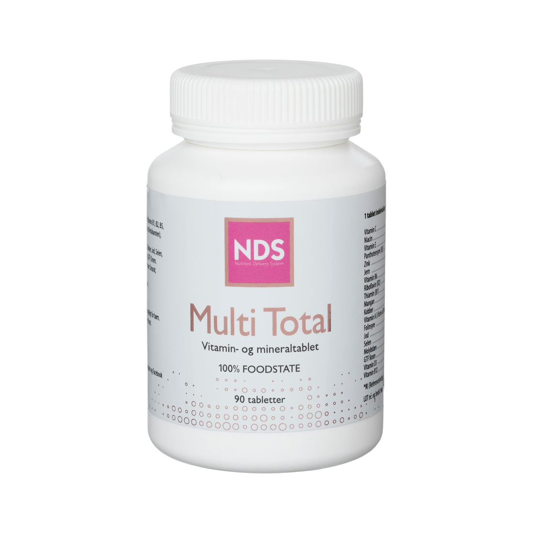 Multi Total Vitamins - 90 capsules – NDS Nutrition